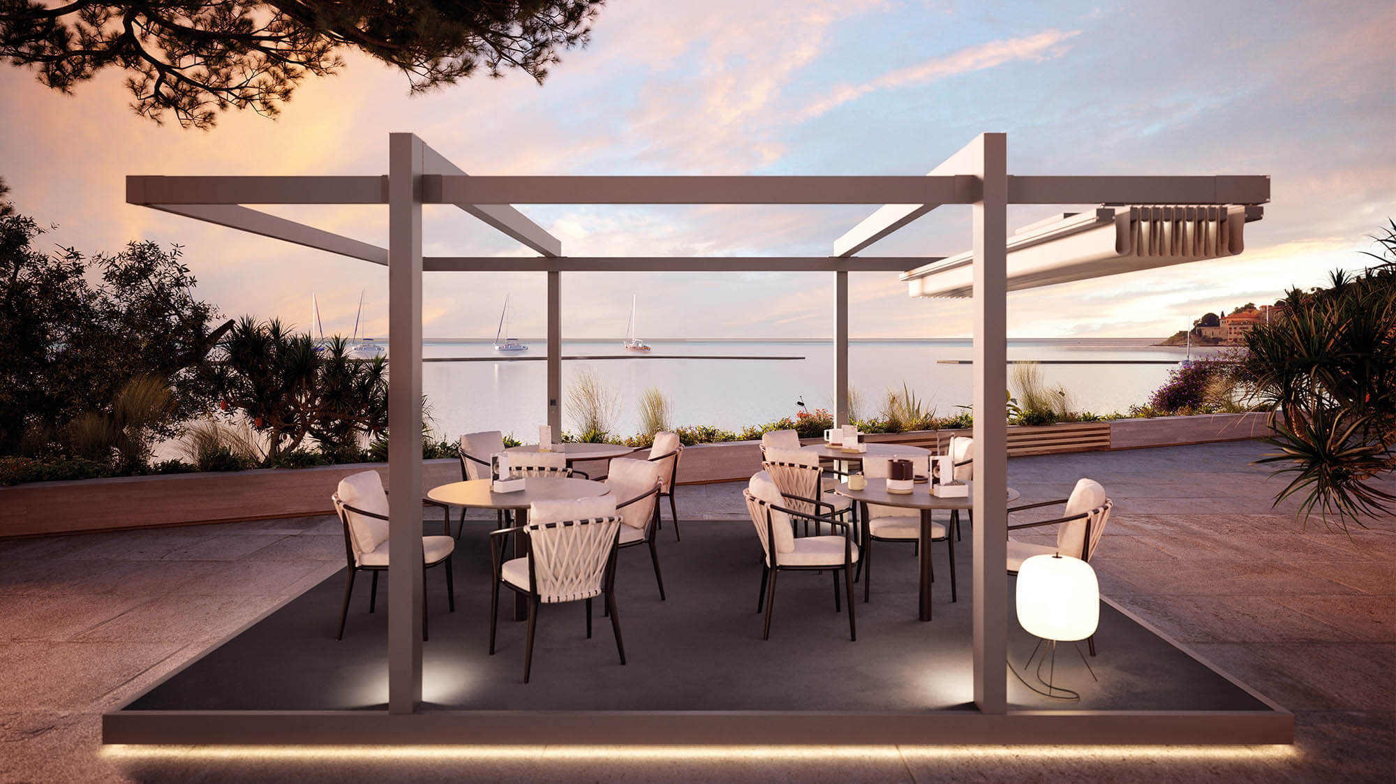 Das Faltdach, unser Deluxe-Produkt unter den Terrassenüberdachungen